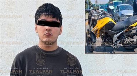 Cae Sujeto Que Acosaba A Mujeres En Tlalpan Andaba En Su Moto Las