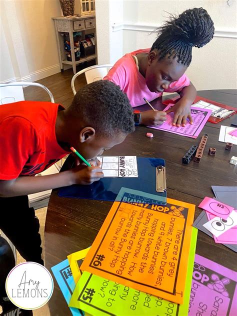 Easter Math And Word Problems Amy Lemons