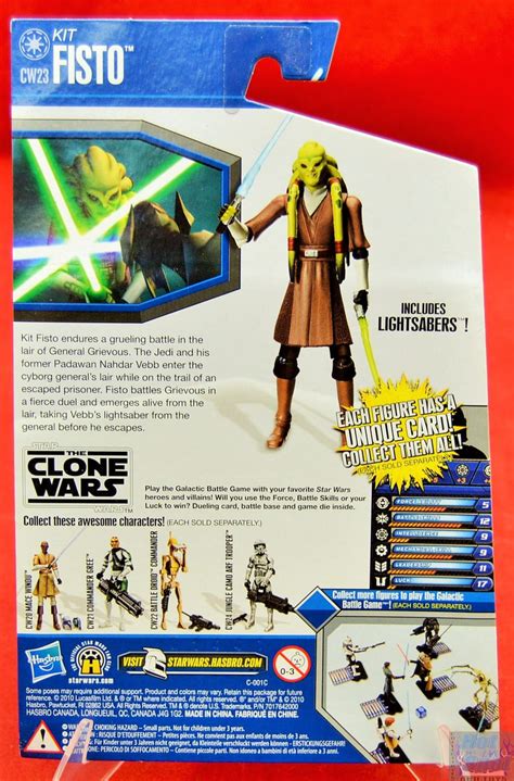 Hot Spot Collectibles And Toys The Clone Wars Cw23 Kit Fisto