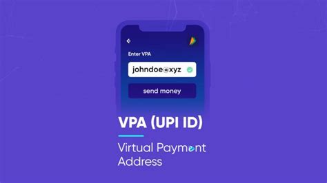 VPA Virtual Payment Address UPI ID Explained E Banking In