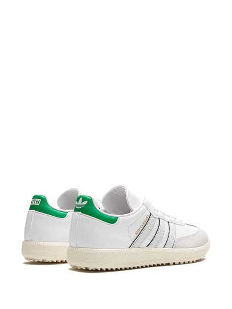 Adidas Originals X Kith Samba Golf Kith Classics Sneakers In White Modesens