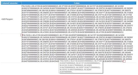 Yellowfin Bi Gis Map From Wkt Polygons No Chart Results