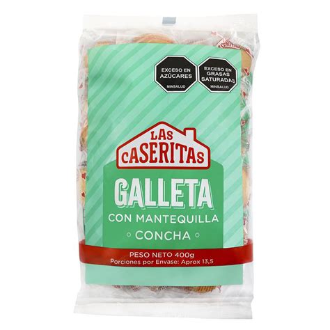 Galleta Concha Las Caseritas 400g Manteq Picnic Tu Tienda Más Completa Supermercado