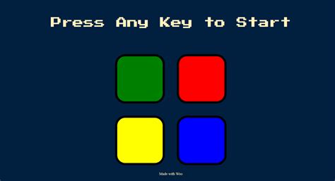 GitHub Camph R Simon S Game A Classic Electronic Game That Tests A Player S Memory Skills By