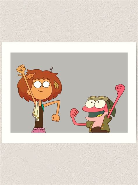 Anne And Sprig Amphibia Art Print For Sale By Artnchfck Redbubble