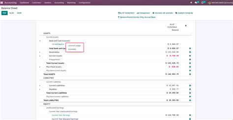 Statement Reports Reporting Odoo Accounting Book