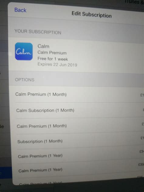Under Subscription On The App Store It Isnt Allowing Me To Scroll In
