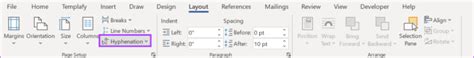 How To Enable And Disable Hyphenation In Microsoft Word Guiding Tech