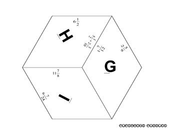 Puzzle Adding Mixed Numbers With Unlike Denominators PP TpT