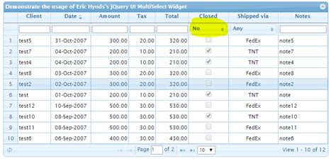 Jqgrid Multiselect Filter Issue With Grid Refresh Stack Overflow