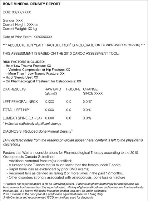 Report Template Radiology Templates Example Templates Example