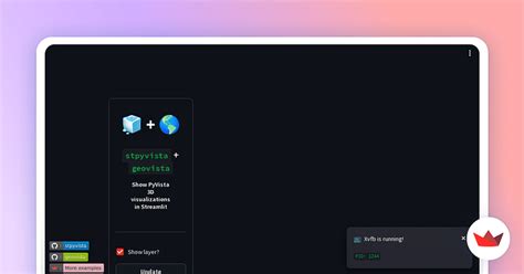 🌎 Geovista In Streamlit 3d Cartographic Rendering Show The