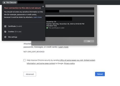 Keychain Catalina Trusted Root Ca Certificates Are Revoked Chrome