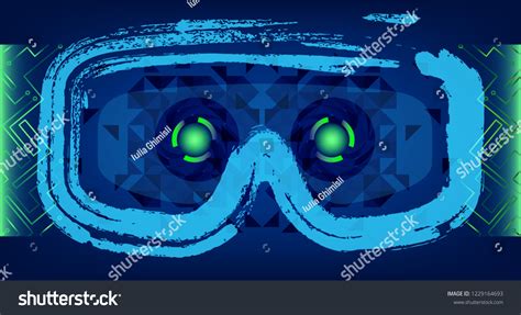 Technology Concept Hud Gui Design Elements Stock Vector Royalty Free Shutterstock