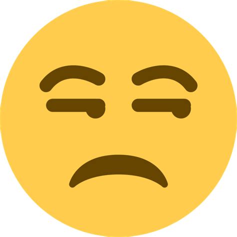 Free Unamused Face Emoji Png Download And Meaning Emojien