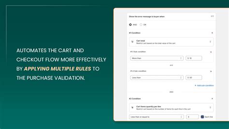 Checkmate ‑ Checkout Validator Create Validations For Cart And