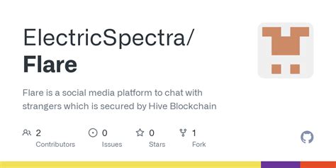 github electricspectra flare flare is a social media platform to