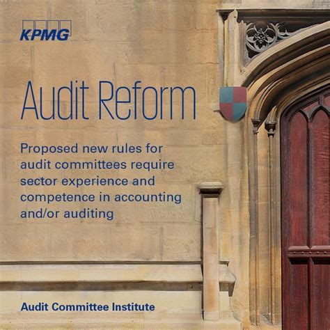 Eu Audit Reform Proposals Require At Least One Member Of The Audit