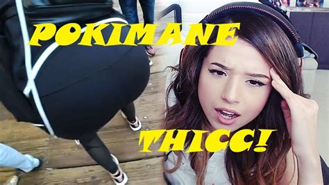 Pokimane Thicc Moments Part 1 Youtube