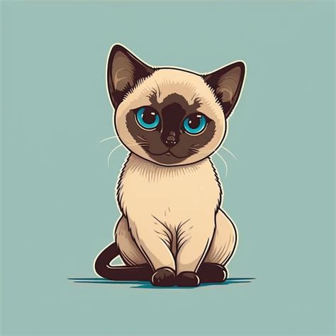 Premium Photo Cute Cat Cartoon Vector Icon Illustration
