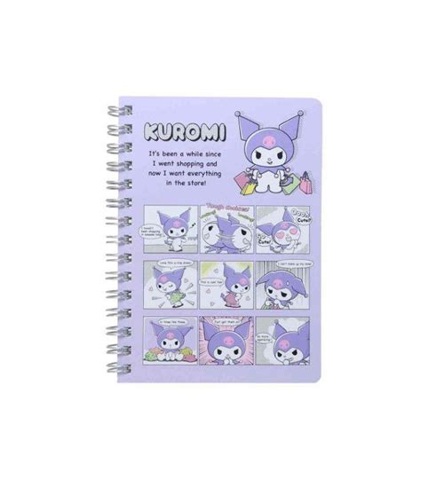 Kuromi A6 Spiral Notebook