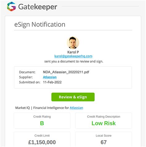 Esign Gatekeepers Fully Integrated Electronic Signature Solution
