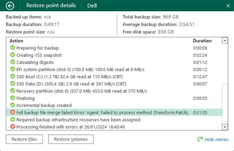 Veeam Backup Fail After Windows Update QuantumWarp