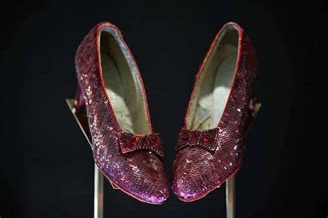 Ruby Slippers From The Wizard Of Oz Up For Auction