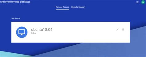Install And Setup Chrome Remote Desktop On Ubuntu 18 04 Kifarunix Com