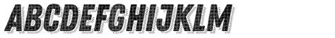 Zing Rust Halftone A Base Shadow Font What Font Is