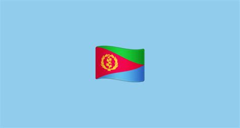 Flag Eritrea Emoji On WhatsApp