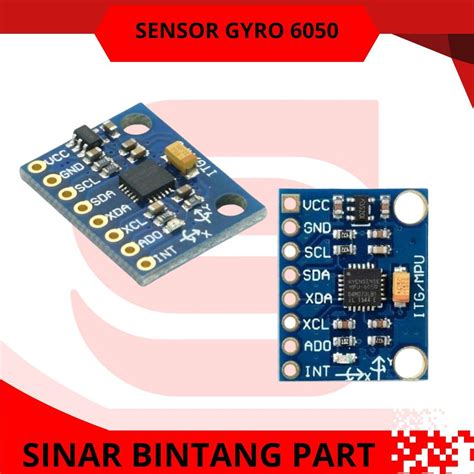 Jual GY MPU Axis Analog Gyro Sensors Axis Accelerometer SB Shopee Indonesia