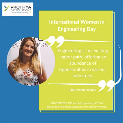 Eline Vanderschrick Empowering Women In Engineering Prothya