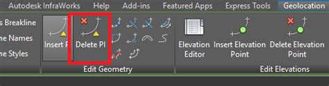 Solved Trying To Delete Elevation Points In The Elevation Editor