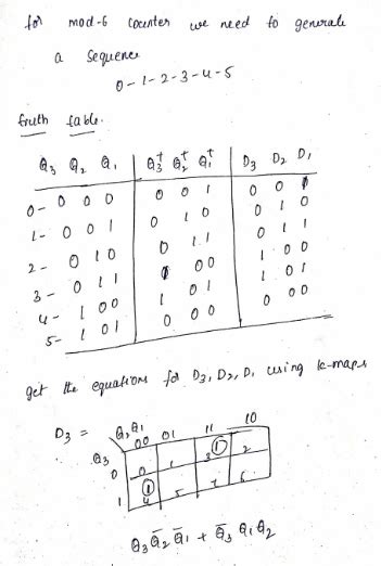 Solved Draw The Wiring And Logic Diagram For A Mod 8 And Mod 6 Asynchronous And Synchronous