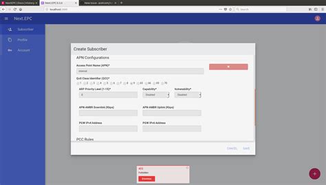 Unable To Add New User By Webui · Issue 44 · Open5gsopen5gs · Github