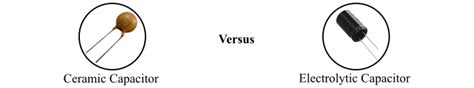 What Is The Difference Between Electrolytic Capacitor And Ceramic