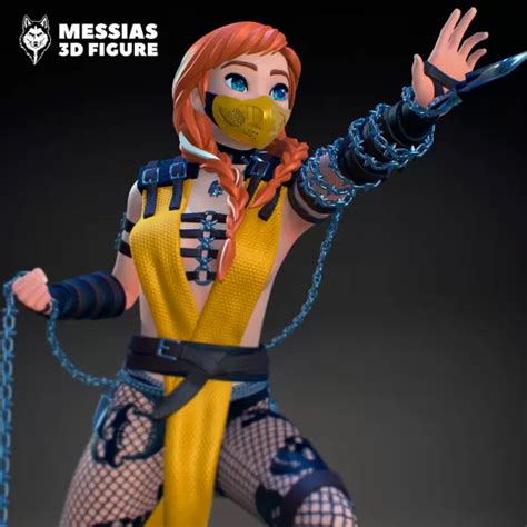 Anna Scorpion Figure 3d Print Model 3d Printing Model Threeding