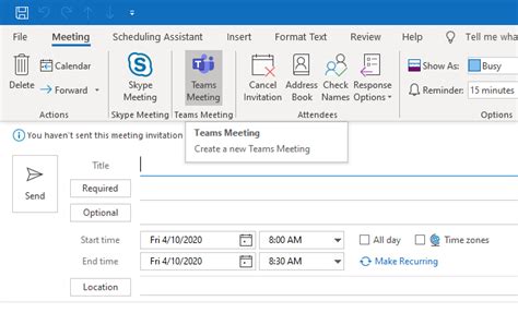 How To Add Microsoft Teams Meeting In Outlook Printable Forms Free Online