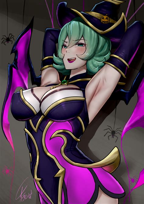 Wei Miao Bewitching Elise Elise League Of Legends League Of