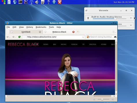 Rebecca Black Os Umožňuje Si Vyzkoušet Wayland A Weston Linux E X P R E S