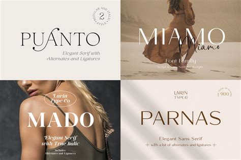 Modern Font Bundle Vol 2 — Mr Mockup