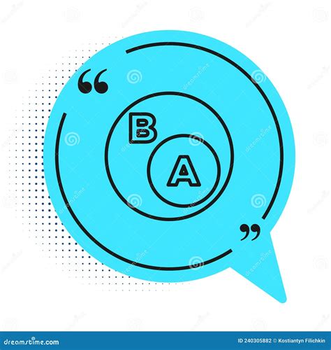 Is Not A Subset Symbol Vector Icon On White Background Flat Vector Is