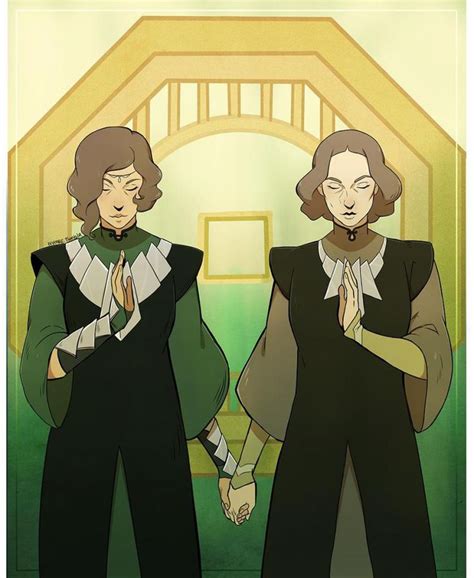 Tlok Twins Baatar Jr And Kuvira Legend Of Korra Wing And Wei Avatar