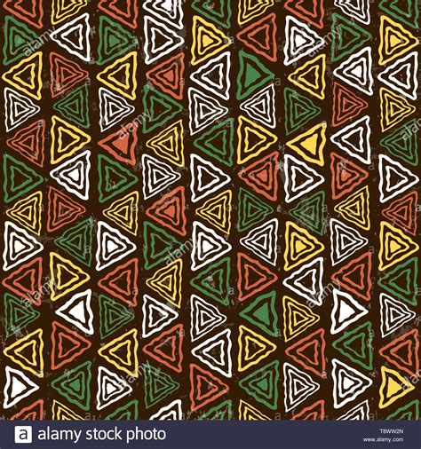 African Triangle Pattern Mendekar
