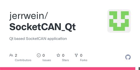 Github Jerrwein Socketcan Qt Qt Based Socketcan Application