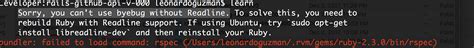 How To Fix ‘sorry You Cant Use Byebug Without Readline By Leonardo Guzman Medium