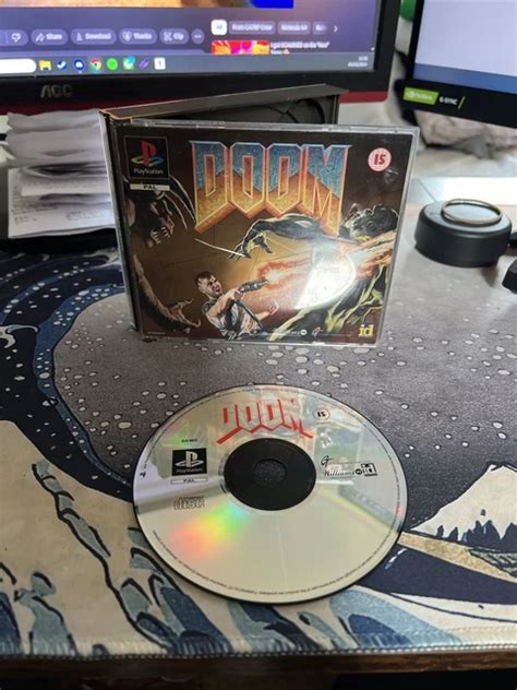 DOOM BIG BOX PlayStation PS Rare No Manual Fast Post