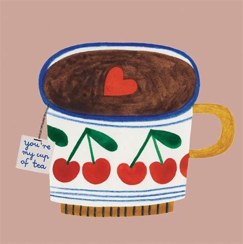 Daria Solak Illustrations On Instagram Cozy Autumn Sunday 🫖 Tea