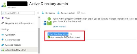 Ssms Grant Read Access To Azure Active Directory Group In Sql Dw Synapse Stack Overflow